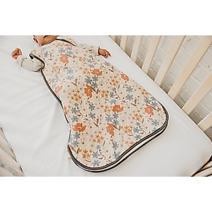 Copper Pearl Sleep Sack: Warm and Cozy Baby Bag in a Variety of Trendy Designs, Safe Alternative to Blankets, Sleeveless Baby Sleep Sack Swaddle Sizes Newborn to 24 Months - Eden