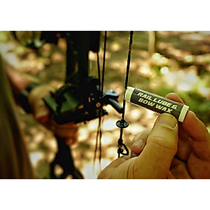 Trophy Taker Rail Lube & Bow Wax 3 Pack | Unscented | Crossbow Hunting Accessories, Waterproof Archery Bow String Wax | Helps Reduce Friction and Prevent Fraying,Red & Black