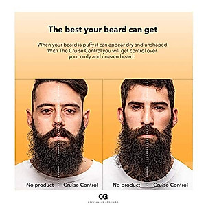 Copenhagen Grooming Cruise Control Beard Balm for Men - Beard Styling Balm - Beard Wax - Beard Care for Men - Men's Beard & Mustache Care