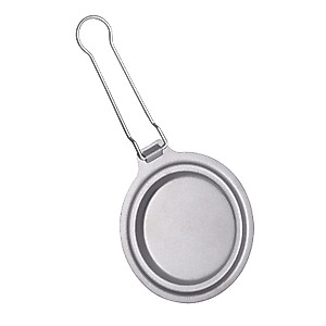 Boundless Voyage Titanium Alcohol Stove Spirit Burner with Fire Cover Outdoor Wood Stove with Stands Brackets Camping Multi-Fuels Ultralight Backpacking Stove (Stove Only)