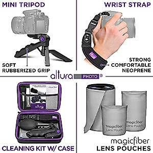 Sigma 150-600mm 5-6.3 Contemporary DG OS HSM Lens for Nikon DSLR Cameras + Sigma USB Dock with Altura Photo Complete Accessory and Travel Bundle