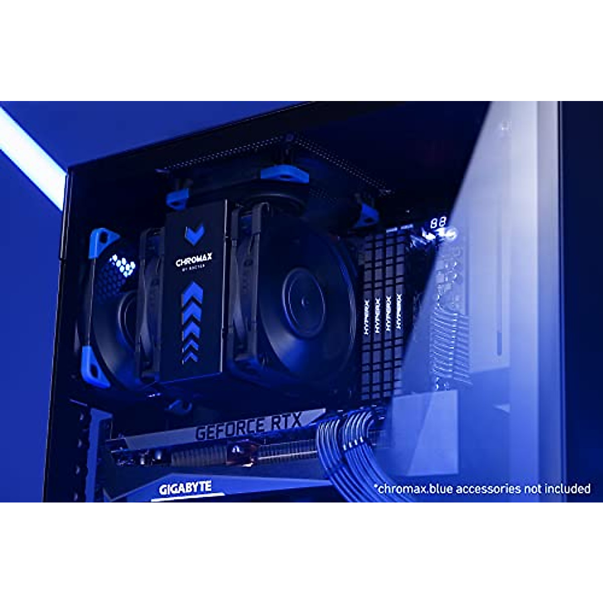 Noctua NH-U12A chromax.Black, 120mm Single-Tower CPU Cooler (Black) For Desktop