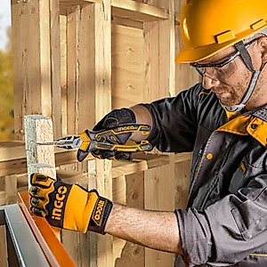 INGCO 3 Pcs High Leverage Pliers Set, 6" Long Needle Nose Pliers 7" Diagonal Cutting Pliers 8" Combination Pliers Set HKHLPS2831