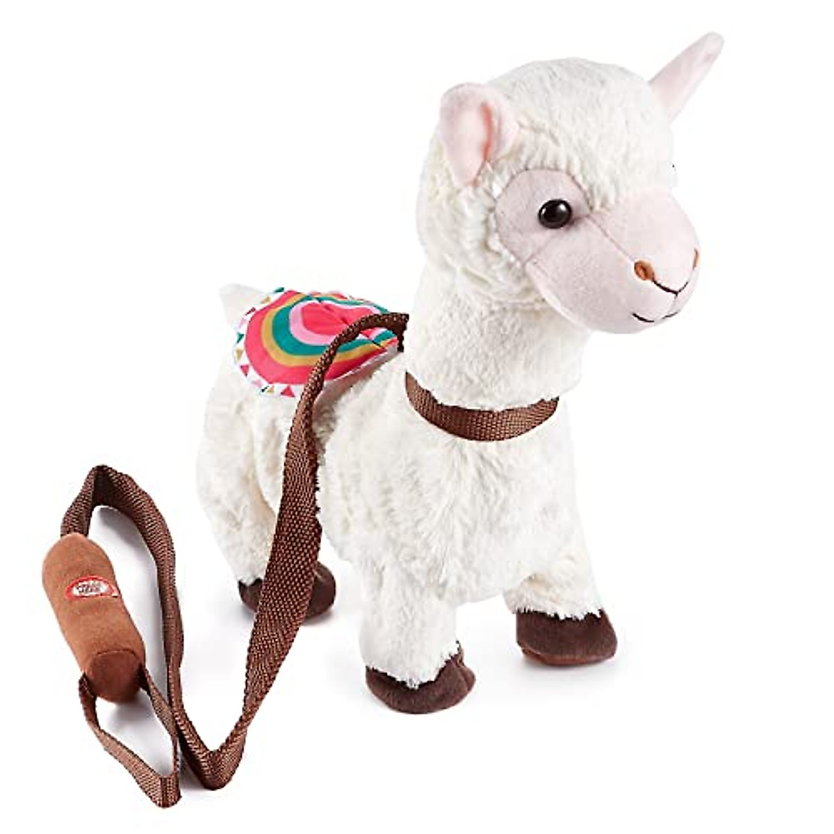 Think Gizmos Boppin, Shakin, Walking Llama Toy. Plush Musical Dancing Toy - Robotic Walk Along Animal for Boys & Girls Aged 3,4,5,6,7,8,9,10