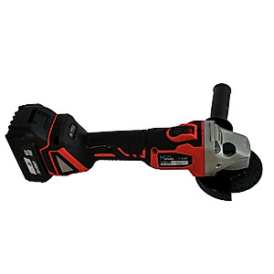 MechanicAnts 20V Cordless Angle Grinder, fit 4" discs with 5/8" arbor hole (M10 x 1.5mm thread shank),Metal & wood Cut Off Tool/Polish Tool With 4.0Ah Battery & Quick Charger