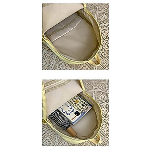 irLocy Star Backpack Y2K Backpack Preppy Backpack Aesthetic Backpack with Embroidery Patch Y2k Accessories (pink)