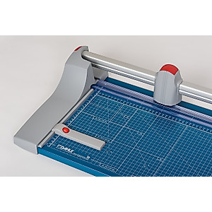 Dahle 446 Premium Rotary Trimmer, 36" Cut Length, 25 Sheet Capacity, Self-Sharpening, Automatic Clamp, German Engineered Paper Cutter