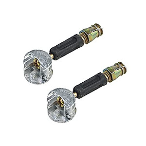 Antrader Furniture Side Knock Down Furniture Cam Lock Connecting Fitting Pre-Inserted Nut Dowels Connector Assembly 30 Sets (358 Fitting+35mm Fitting Screw+Nuts)