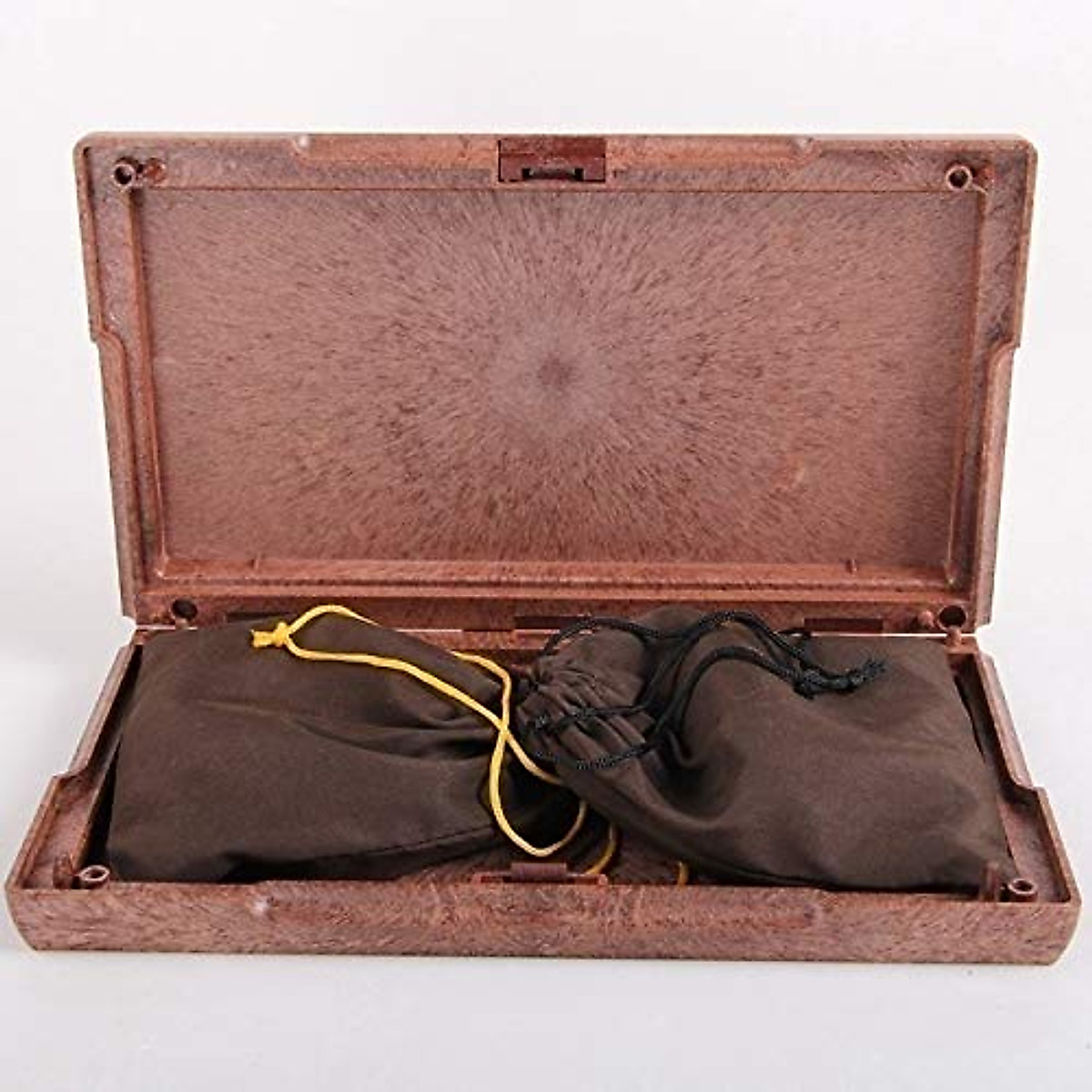 Chess Set Magnetic Board Tournament Travel Portable Chess Set New Chess Folded Board International Magnetic Chess Set Playing Gift Chess Game Board Set (Color : Brown)