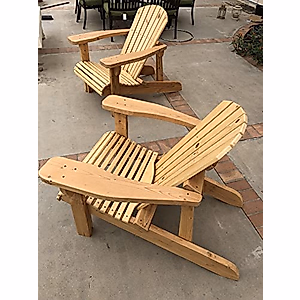 Rockler Adirondack Chair Plans with Templates – Easy-to-Build Classic Wooden Adirondack Chair - Includes Step-by-Step Instructions for Entire Construction Process – Made in USA