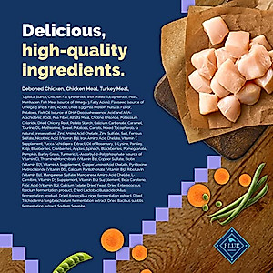 Blue Buffalo Cat Food for Kittens, Natural Chicken Recipe, High Protein, Dry Cat Food, 5 lb bag