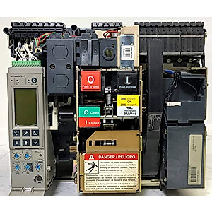 Square D NW08H2 800A MasterPact EO Breaker LSI 800 Amp 5.0P Trip Shunt & Fingers