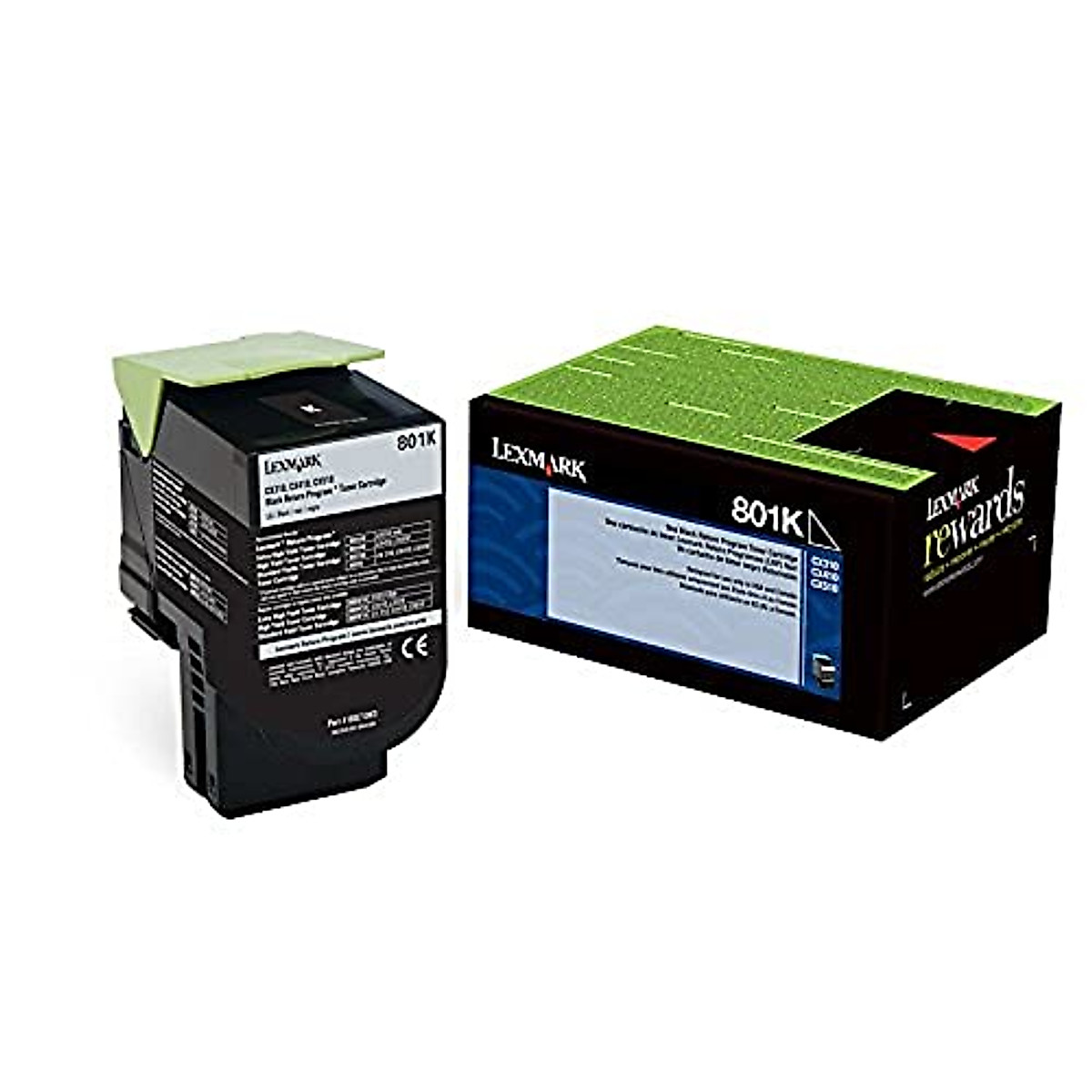 Lexmark 80C10K0 Black Return Program Toner