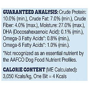 Blue Buffalo BLUE Bits Natural Soft-Moist Training Dog Treats TO-GO, Chicken Recipe 1-oz Bags (Pack of 12)