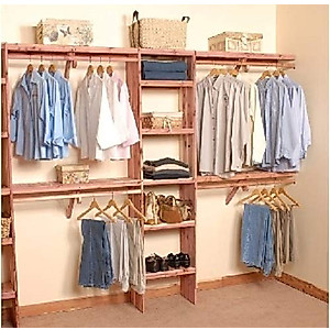 Northern Kentucky Cedar DVSWK0812 Aromatic Red Cedar 8 ft. Deluxe Ventilated Wall Kit