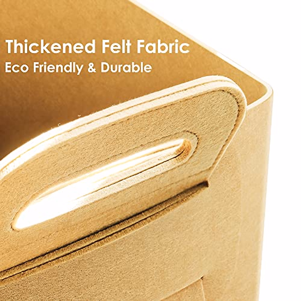 iPlay, iLearn 2pcs Kids Toy Box Storage Organizers, Felt Fabric Foldable Toy Storage Bins & Chests for Boys, Girls, Toddlers Room, Toybox for Playroom, Bedroom, Nursery, Living Room 15.7"x10.8"x10"