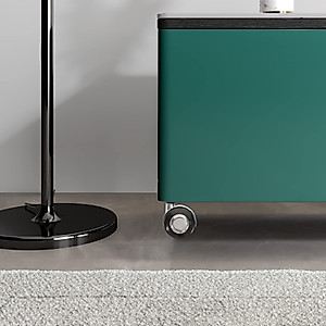 MAGICLULU 8 Pcs Flat Universal Wheel Wheels for Office Chair Walker Wheels Replacement Swivel Replacement Walker Baby Replacement Chair Wheels Plastic Rotatable Office Swivel Chair to Rotate