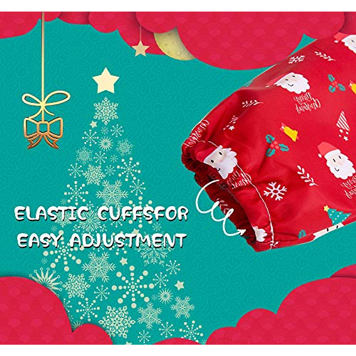 Little Dimsum Full Sleeved Feeding Bib 2 Pack,Baby & Toddler Waterproof Bib Apron,Food Protection Large Pocket Eating Smock 6-48 Months