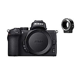 Nikon Z50 + FTZ Mirrorless Camera Kit VOA050K003 (Renewed)