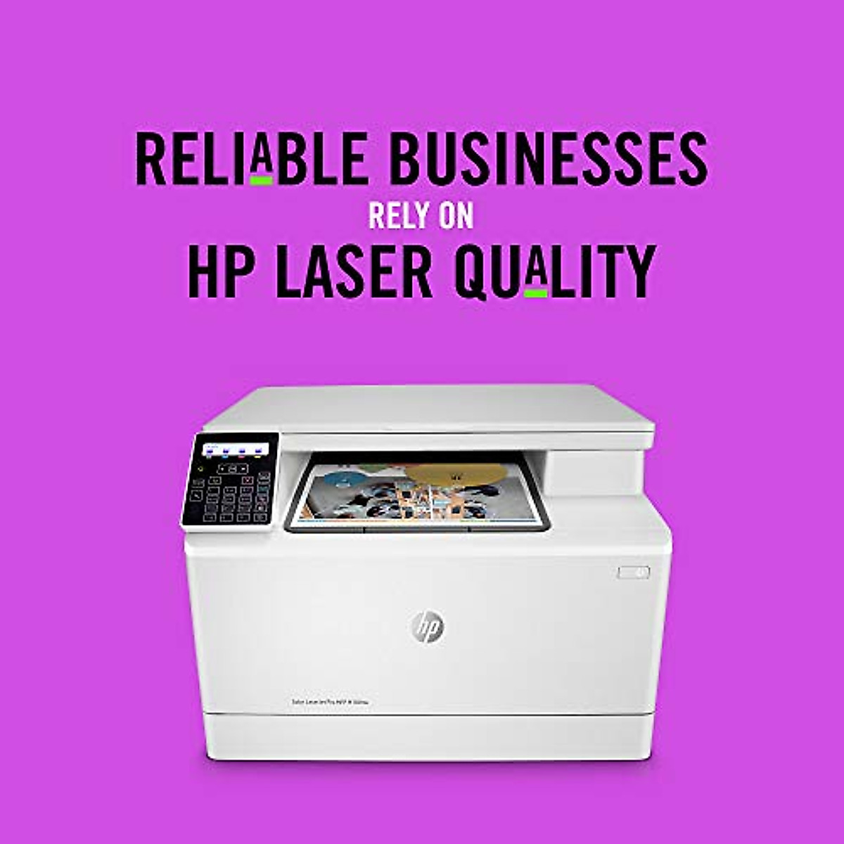 HP Color Laserjet Pro M180nw All-in-One Wireless Color Laser Printer, Mobile Printing & Built-in Ethernet, Works with Alexa (T6B74A)