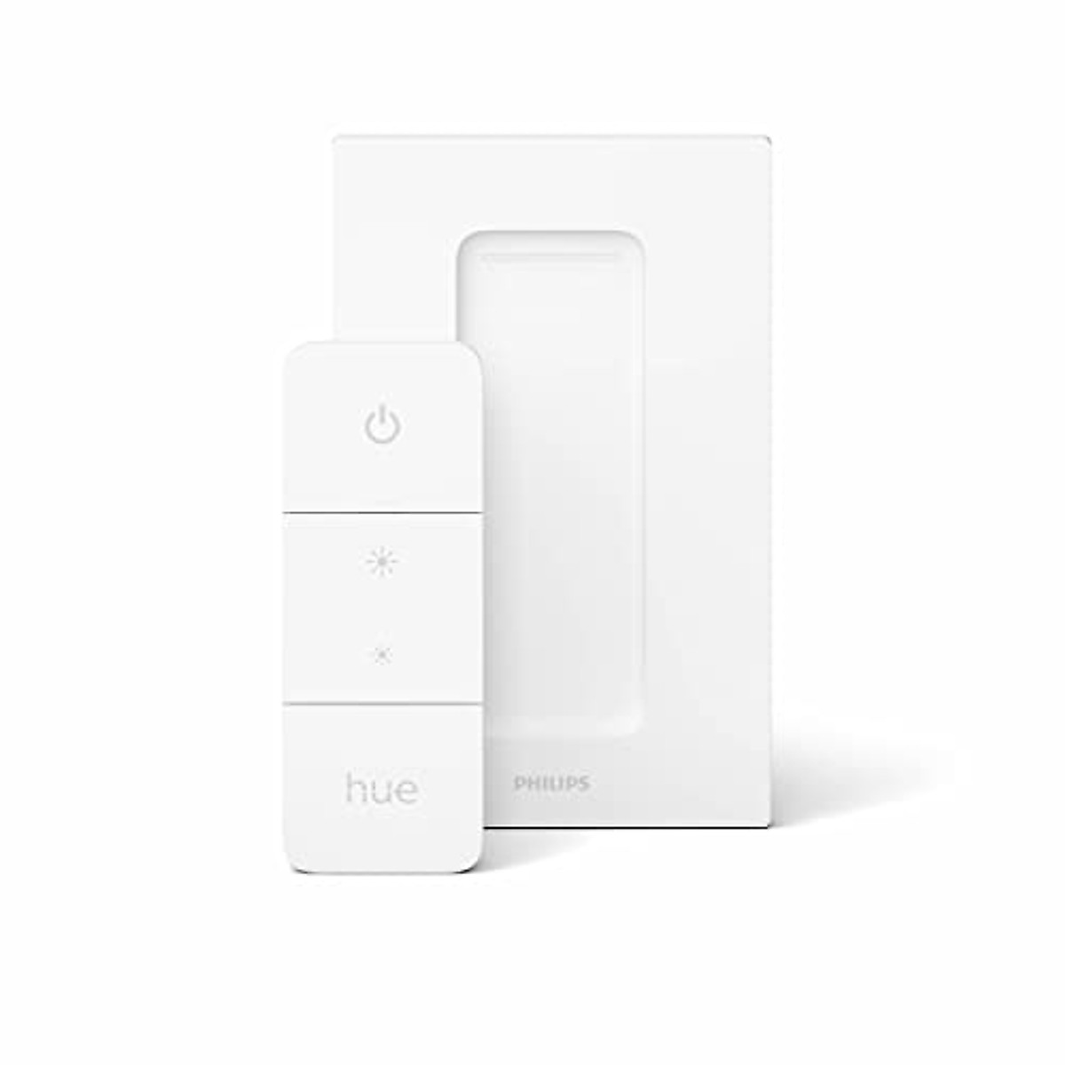 Philips Hue Smart Wireless Dimmer Switch V2 (Installation-Free, Exclusive for Philips Hue Lights) for Indoor Home Lighting, Living Room, Bedroom.