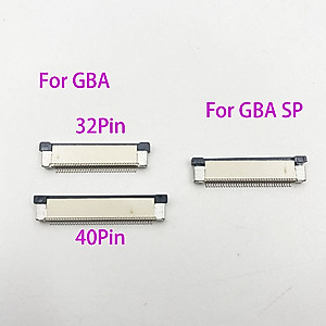 1 Pcs Clip Connection LCD Touch Screen Connector Socket Plug for Gameboy Advance SP GBA SP (for GBA SP)