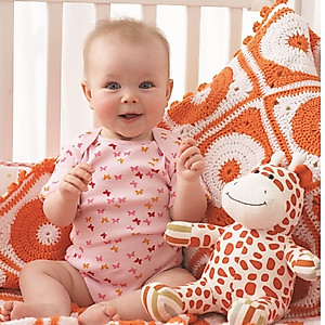 Bernat Big Ball Baby Sparkle Yarn - (3) Light Gauge 100% Acrylic - 10.5oz - White - Machine Wash & Dry