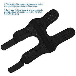 HURRISE Fasciitis Night Splint, Drop Foot Support Brace, Fasciitis Night Splint,Drop Orthotic Plantar Fasciitis Night Splint For Braces & Splints Breathable Brace