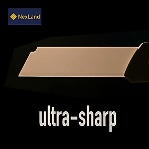 NexLand Ceramic Blade UB2-G3 Ultra-Sharp 18mm Utility Blade Snap Off Replacement Blades 6pcs