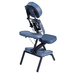 Master Massage Professional Portable Chair Package,Aluminum, Blue, 1 Count