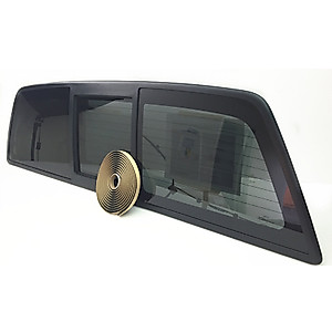 OEM Heated Sliding Back Window Glass Back Power Slider Compatible with Ford F150 Pickup 2004-2014 Models