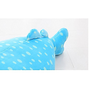 Vintoys Very Soft Blue Whale Shark Big Hugging Pillow Plush Doll Fish Plush Toy Stuffed Animals 27"