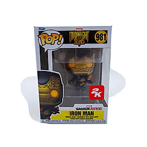 Funko Pop! Gameverse Midnight Suns Iron Man #981 Glow-in-The-Dark Chase
