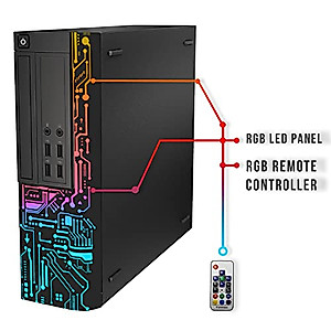 TechMagnet Computer Desktop PC, Intel Core i5, Siwa 8, 16GB RAM, 128GB SSD Boot + 1TB HDD, 27 Inch Monitor, Gaming Kit with Webcam, WiFi, Win 11 Home (Renewed)