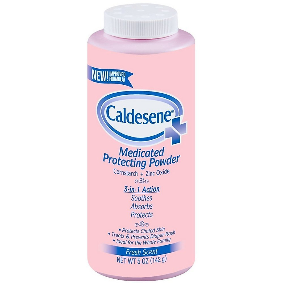 Caldesene Medicated Protecting Powder with Zinc Oxide & Cornstarch, 5 oz (Pack of 11)