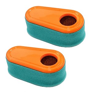 HQRP 2-Pack Filter Cartridge & Pre-Cleaner compatible with Troy-Bilt TB330XP TB350XP TB360 12ABD3B 12AI869 12AI839 Series Walk-Behind Mower