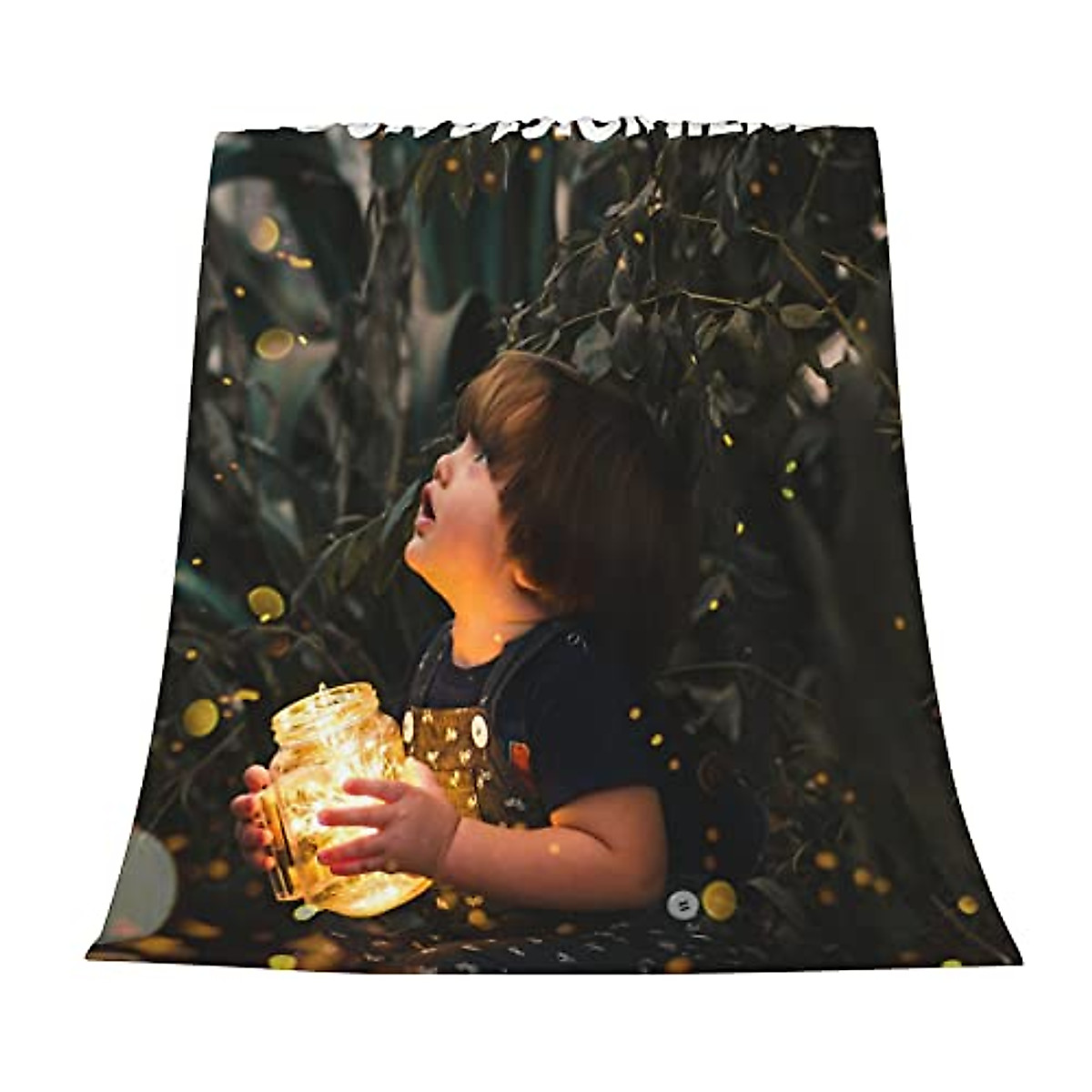 Custom Blanket with Photo/Text Personalized Throw Blanket Customized Flannel Blankets for Couples, Lover, Family, Friends, Dog, Cat Or Pet Gifts for Birthday Mom Dad Friends 30"x40"