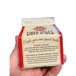 Aspen Mulling Cider Spices - 2 Pack of 5.65 oz Cartons