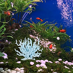 POPETPOP Vivid Coral Figurine Decorative Coral Sculpture Aquarium Coral Ornament Fish Tank