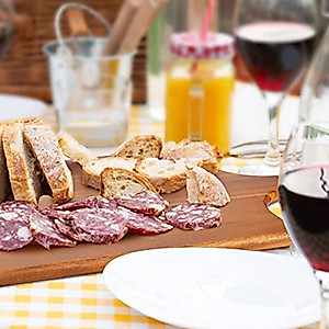 Acacia Wood Cutting Board, Cheese Board Charcuterie Boards, Wood Cheese Platter, Serving Tray Charcuttery Meat Plate Pro, Best Gifts For Christmas, Thanksgiving, House Warming, Wedding Anniversary