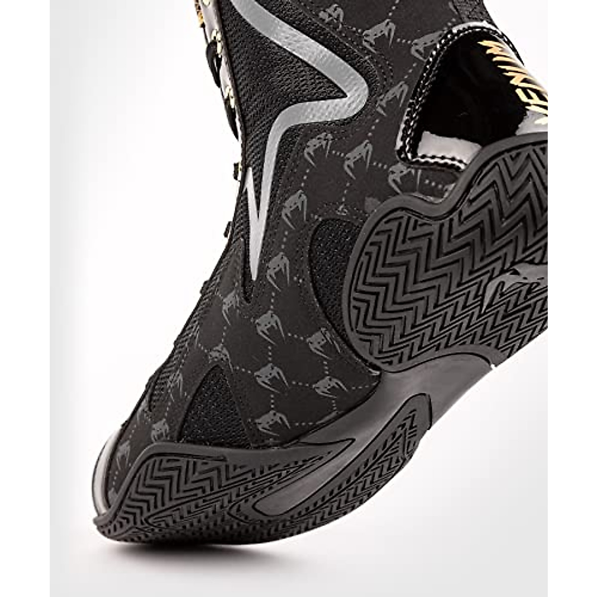 VENUM Elite Evo Monogram Boxing Shoes - Black