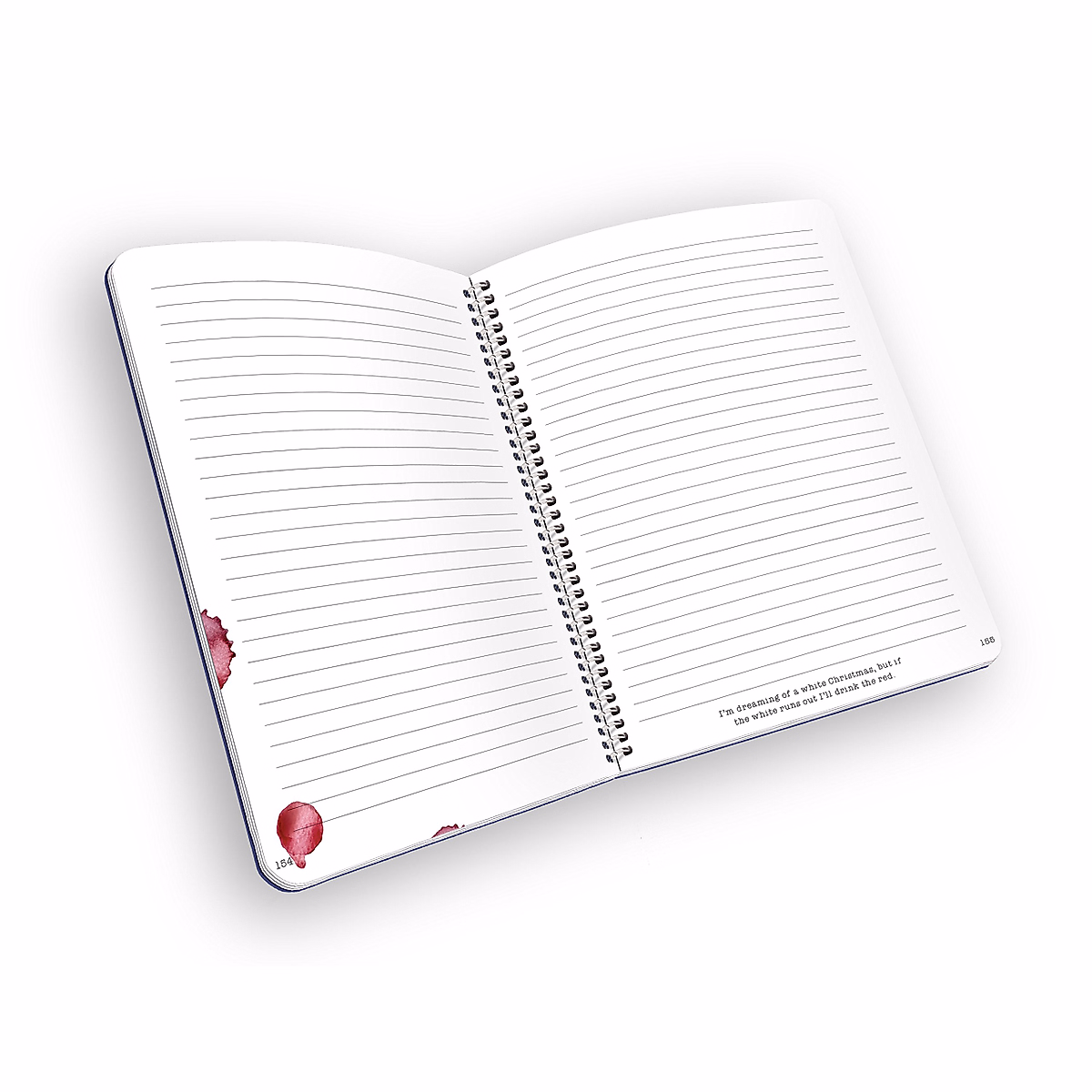 Bad Advice from Wine - Funny Notebook with Wine Quotes - You Should Post That Selfie on ALL Your Social Media!