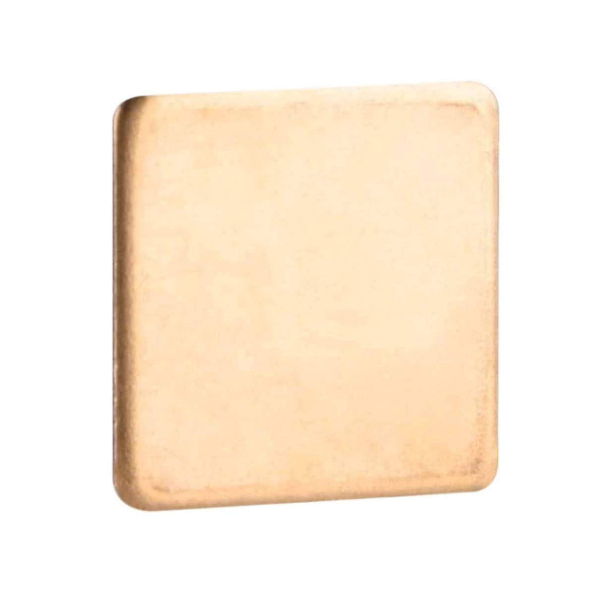 Easycargo 40pcs 6 Sizes 20mm Copper Pad Shim Thermal Assortment Kit, Pure Copper Heatsink C1100, Low Profile Thermal Plate Cooler for Cooling CPU GPU VGA RAM VRM VRAM PS5 SSD NVMe M.2 2280 2242 2230