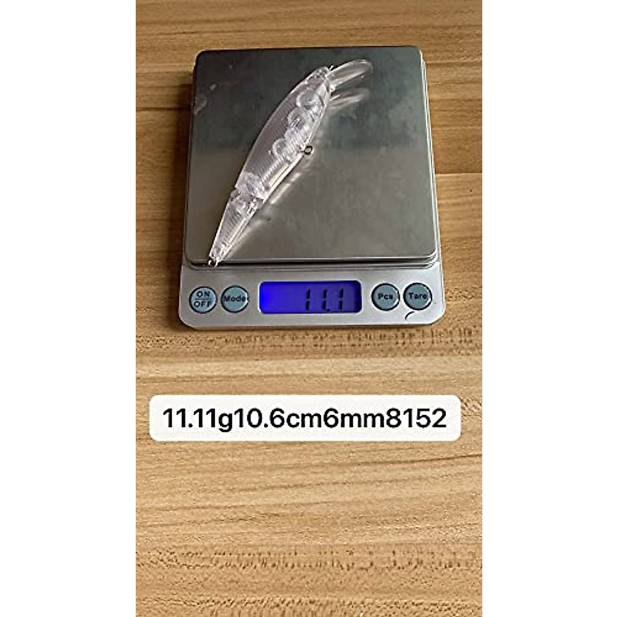 10pcs Unpainted 2sections swimbait 10.6cm 11g Fishing Lures Bass Trout Multi Jointed Swimbaits Slow Sinking Bionic Swimming Lures Freshwater Saltwater Bass Lifelike Fishing Lures with Free Eye