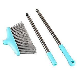 FGY Broom and Dustpan Set for Home - 36inch, 3L Capacity, 10" Great Edge, Lightweight & Detachable, Broom with Dustpan Combo for Kitchen, Office, Outdoor, Indoor - for Teen