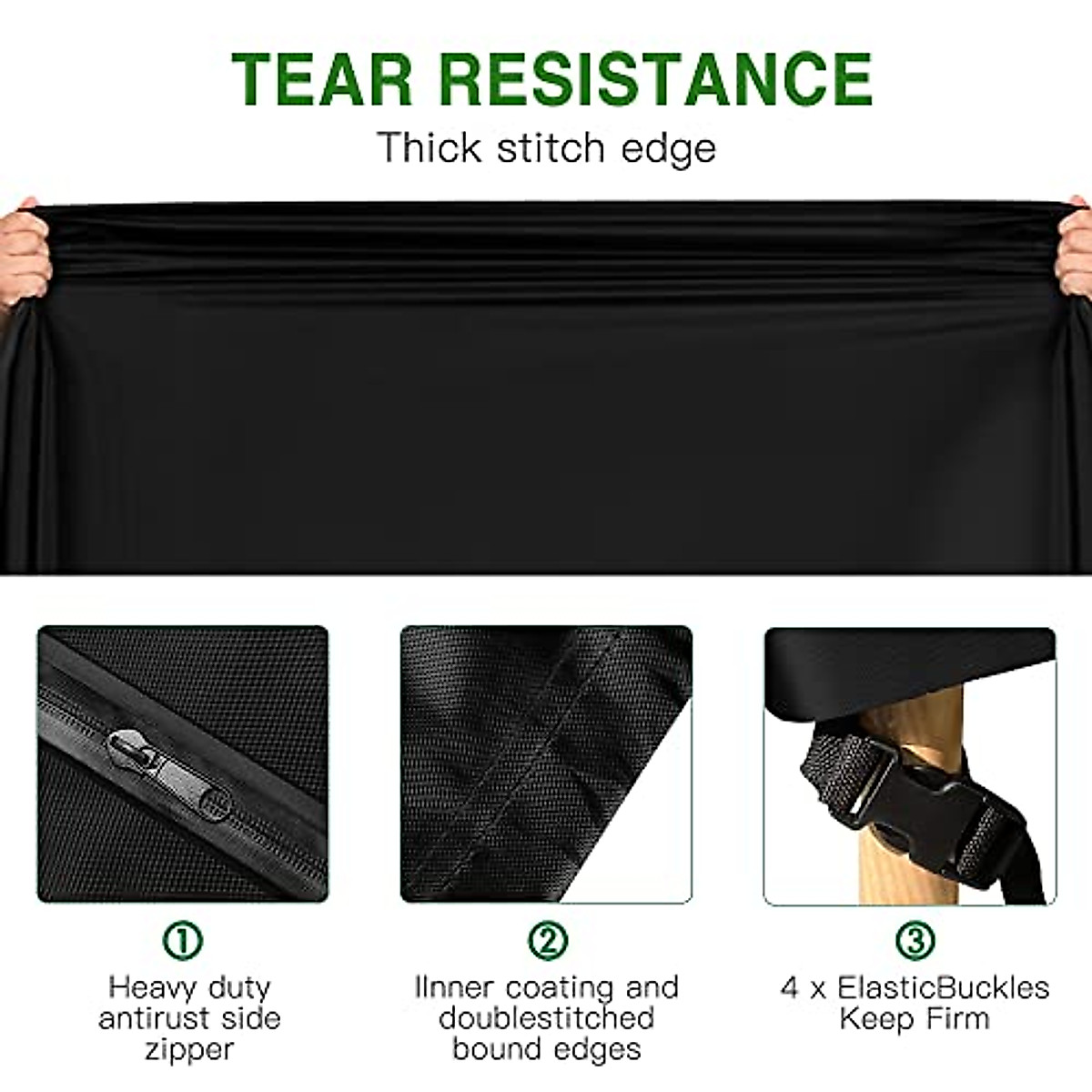 Outdoor Swing Cover 3 Triple Seater Waterproof Hammock Cover Garden Swing Cover for Outdoor Furniture Glider Chair Cover Patio Swing Covers UV Resistant Swing Canopy Cover All Weather Protection