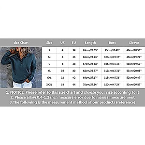 Baralonly Hoodies for Women, Womens Button Down Pullover Shirts Casual Long Sleeve Drawstring Sweatshirts Tops with Pocket
