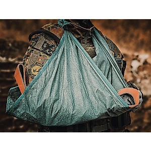 RHINO RESCUE First Aid Splint 36" X 4.3" Orange-Gray, Keep Bones in Position (1, Folded)