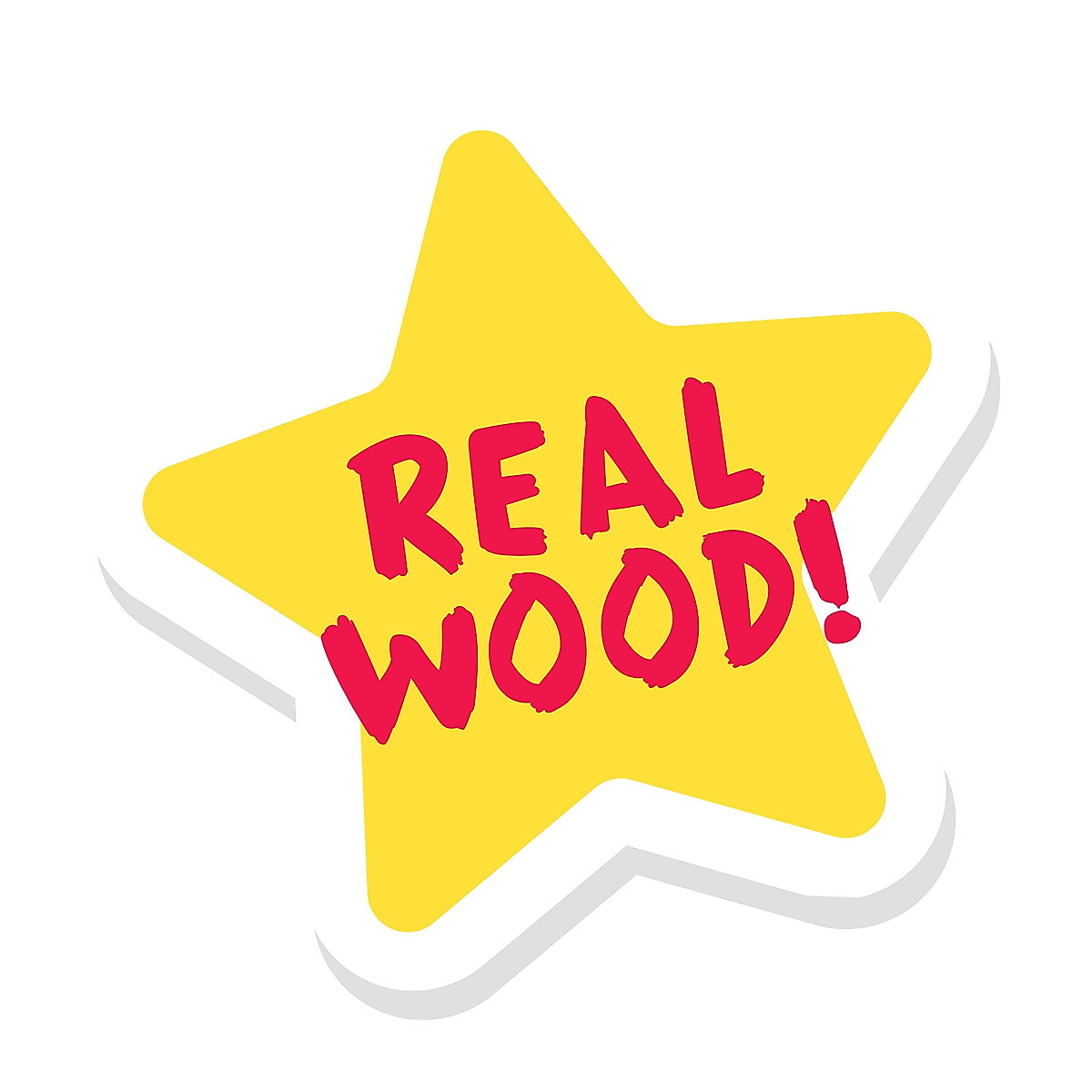 CoComelon Count with Me Wooden Clock, Recycled Wood, Learning and Education, Officially Licensed Kids Toys for Ages 18 Month by Just Play