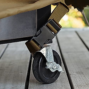 Classic Accessories Veranda Water-Resistant 60 Inch Kamado Ceramic BBQ Grill Cover